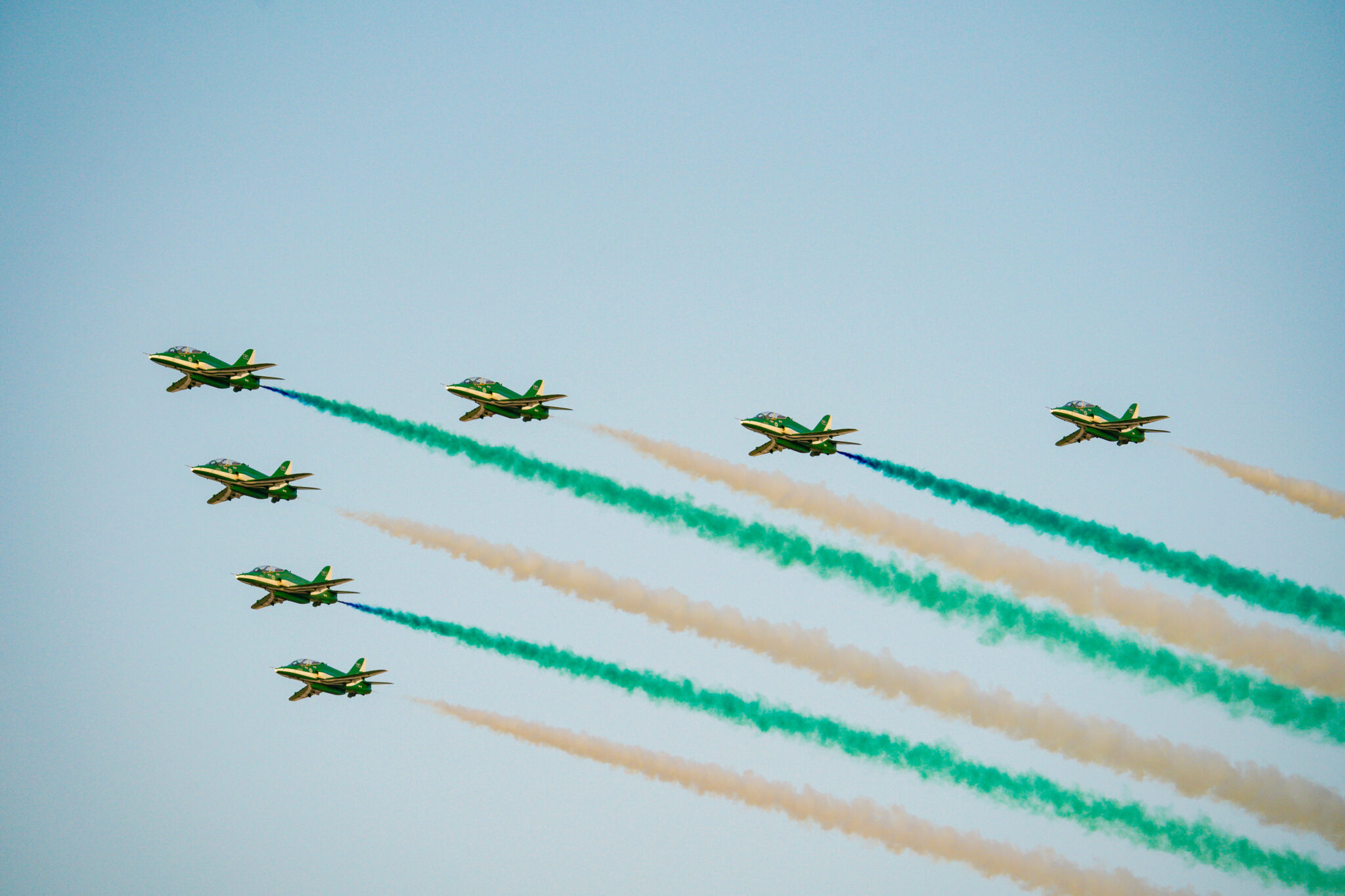 Saudi Hawks Aerobatic Display Team - Bahrain International Airshow